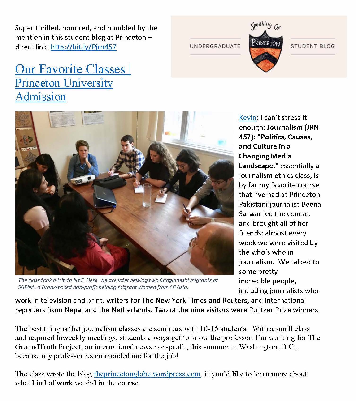 Princeton University Classroom Breaking Down Princeton's Classroom